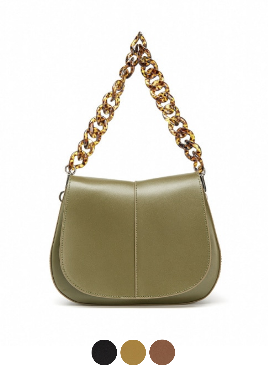 Loren Women's Leather Handbag With Chain | Ultrasellershoes.com – USS ...